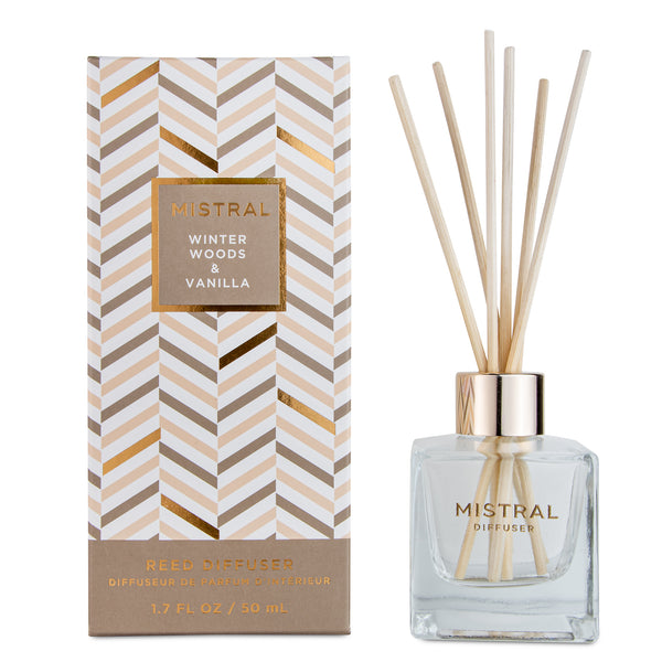 Winter Woods & Vanilla Reed Diffuser - mistralsoap