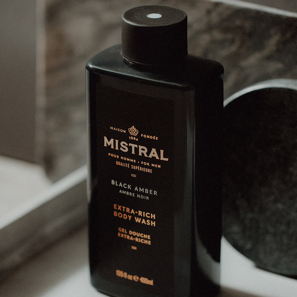 MEN'S BOURBON VANILLA BODY WASH - mistralsoap